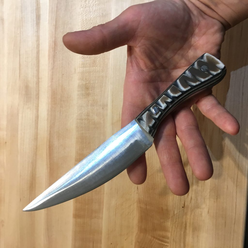 recover forge knife in hand - The Knife Junkie