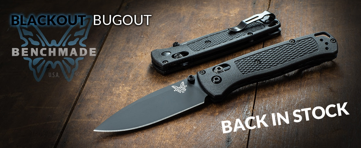 Benchmade Black Bugout - The Knife Junkie
