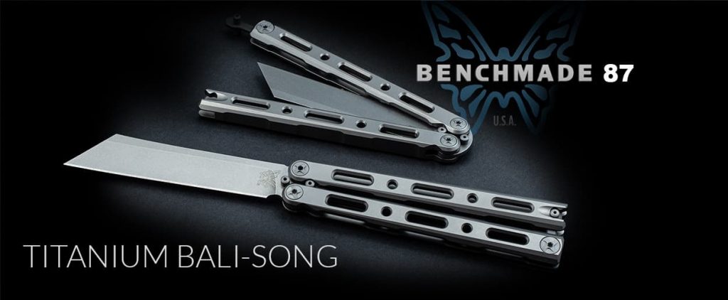 Benchmade 87 Titanium Bali-Song - The Knife Junkie