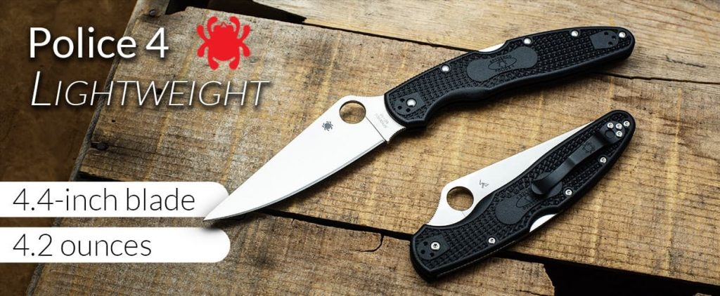 Spyderco Police 4 Lightweight - The Knife Junkie